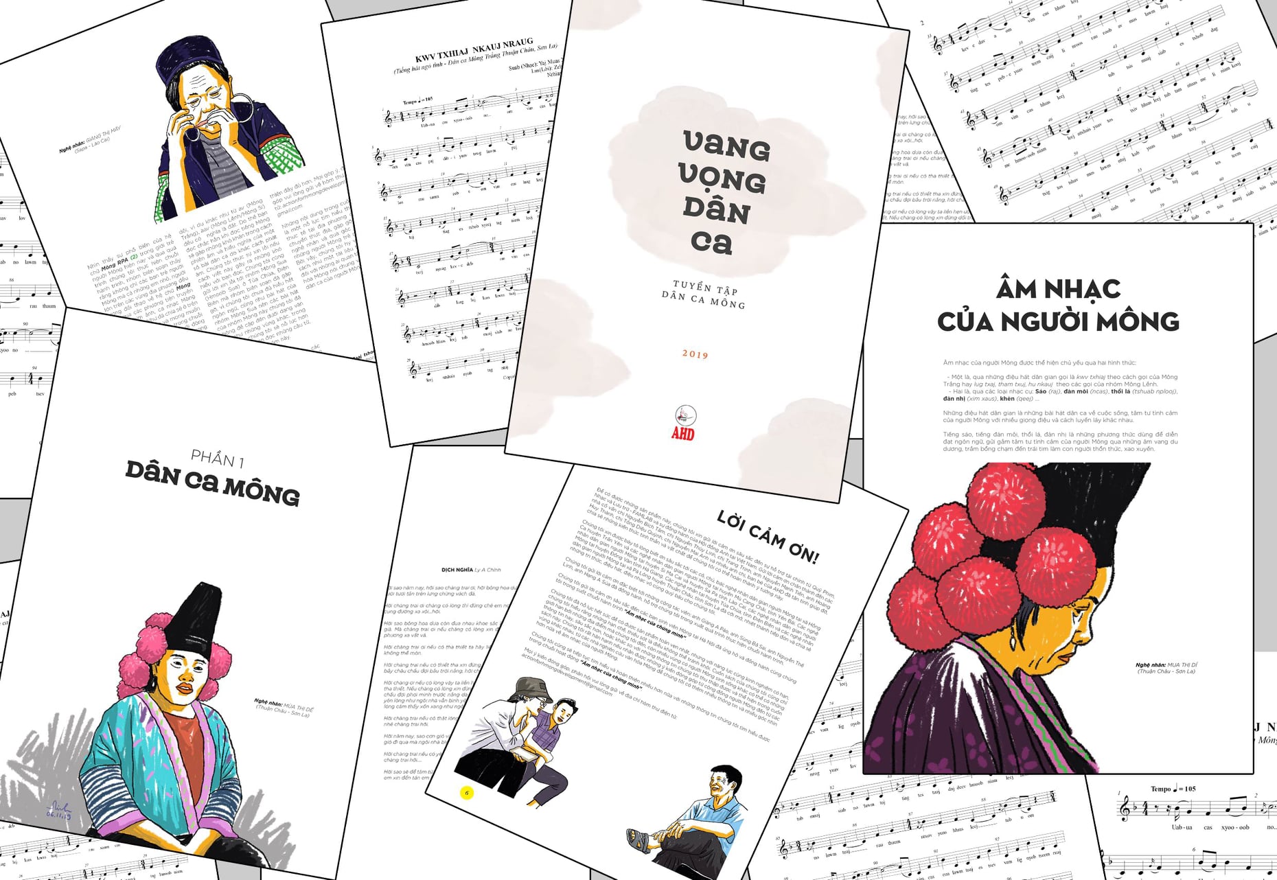 Book – Collection of Mong's folk songs: Vang vong dan ca | British Council